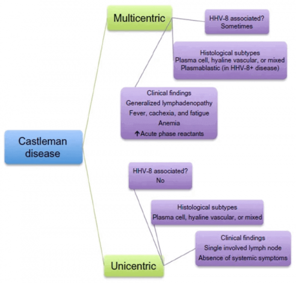 Castleman Disease Symptoms: How 3 Subtypes Are Diagnosed & Best ...